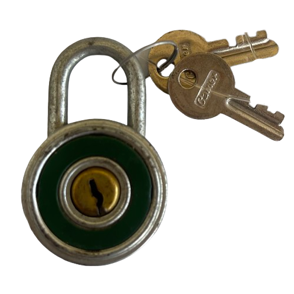 Candado Camer Numero 27 Verde