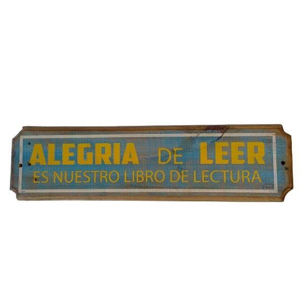 Letrero De Madera